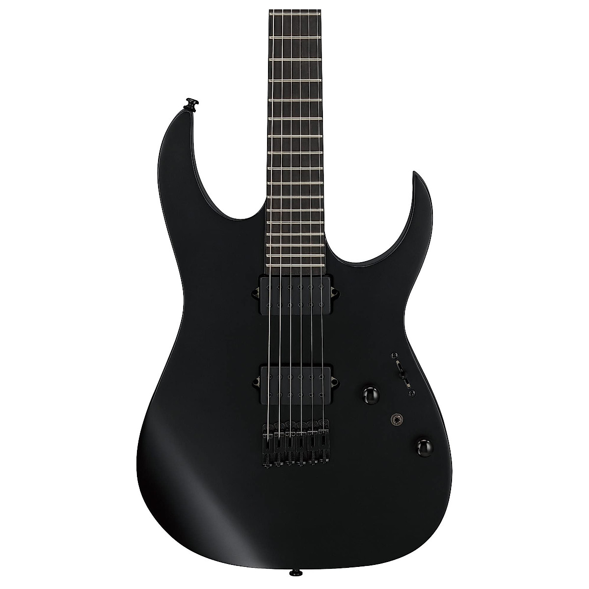 Ibanez RGRTB621 Iron Label Electric Guitar - Black Flat