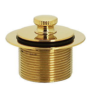 Westbrass Twist & Close Sch. 40 ABS Plumber's Pack with Two-Hole Elbow, Polished Brass, D544-01