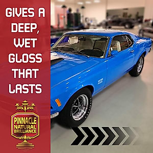 Pinnacle Natural Brilliance PIN-315 Liquid Souveran Car Wax, 16 fl. oz.