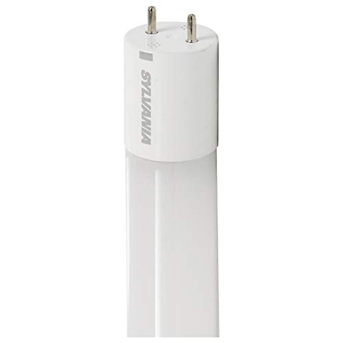 SYLVANIA T8 LEDlescent LED Linear Light Bulb, Non-Dimmable, Ballast-Free, 1100 Lumens, Frosted, 3000K, Warm White (75013)