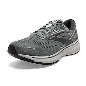 Brooks Men's Ghost 14 Neutral Running Shoe - Grey/Alloy/Oyster - 9 Medium