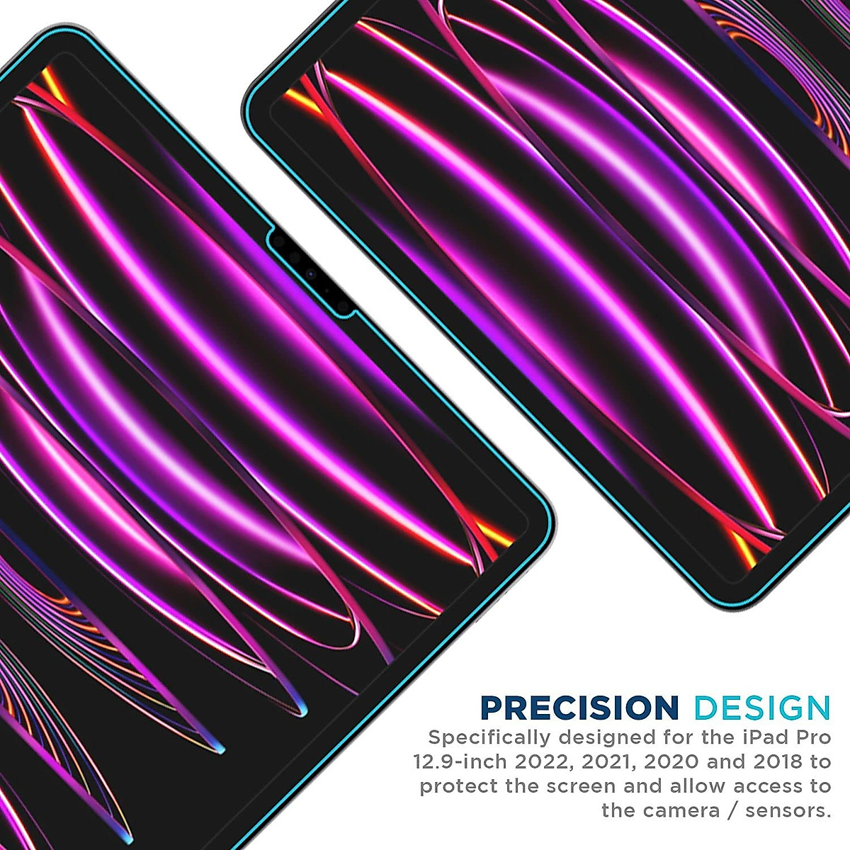 Tech Armor (2 Pack Matte Screen Protector Film for iPad Pro 12.9 Inch (2022/21/20/18) - Perfect for Drawing, Writing, and Note-taking like on Paper