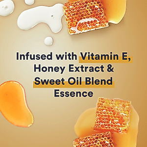 Suave Essentials Gentle Body Wash Milk & Honey 6 Count With A Sweet Oil Blend Essence Infused With Vitamin E & Honey Extract 18 Oz