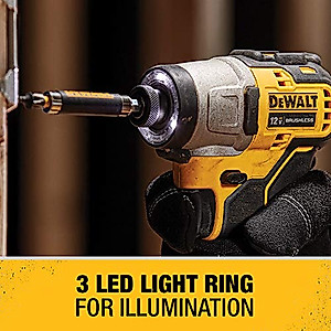 DEWALT XTREME 12V MAX* Impact Driver Kit, 1/4-Inch (DCF801F2)