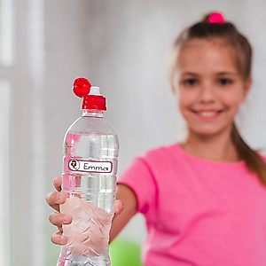 108-PACK Baby Bottle Labels, Daycare Labels. Name Labels / Clothing Labels for Daycare, School, Sports, Kids Gear. Waterproof, Self Laminating, & Heat Resistant!