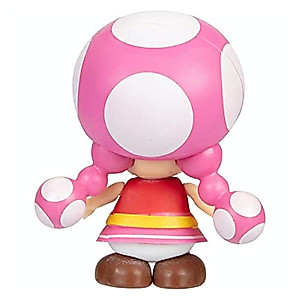 SUPER MARIO World of Nintendo 41142 - Jointed Figure - 6.3 cm - Toadette Figure