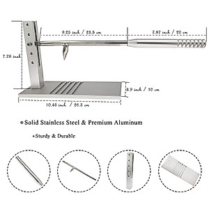 TripDock Professional Oyster Shucking Kit - Premium Oyster Opener Tool with Oyster Knife & Oyster Baking Dish - fit for BBQ Party