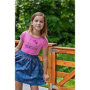 Hello Kitty Little Girls Dress Blue 7-8