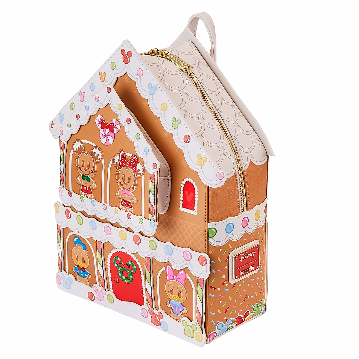Loungefly X Disney Mickey and Friends Gingerbread House Mini Backpack - Disneybound Disney Lovers