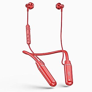 MGGZXR Wireless Neckband Headphones Bluetooth Neckband Headsets 100 H Playtime/360 Days Standby, Neckband Earbuds Built-in Mic Sports Noise Cancelling for Help Sleep/Audio Books/Video Conference