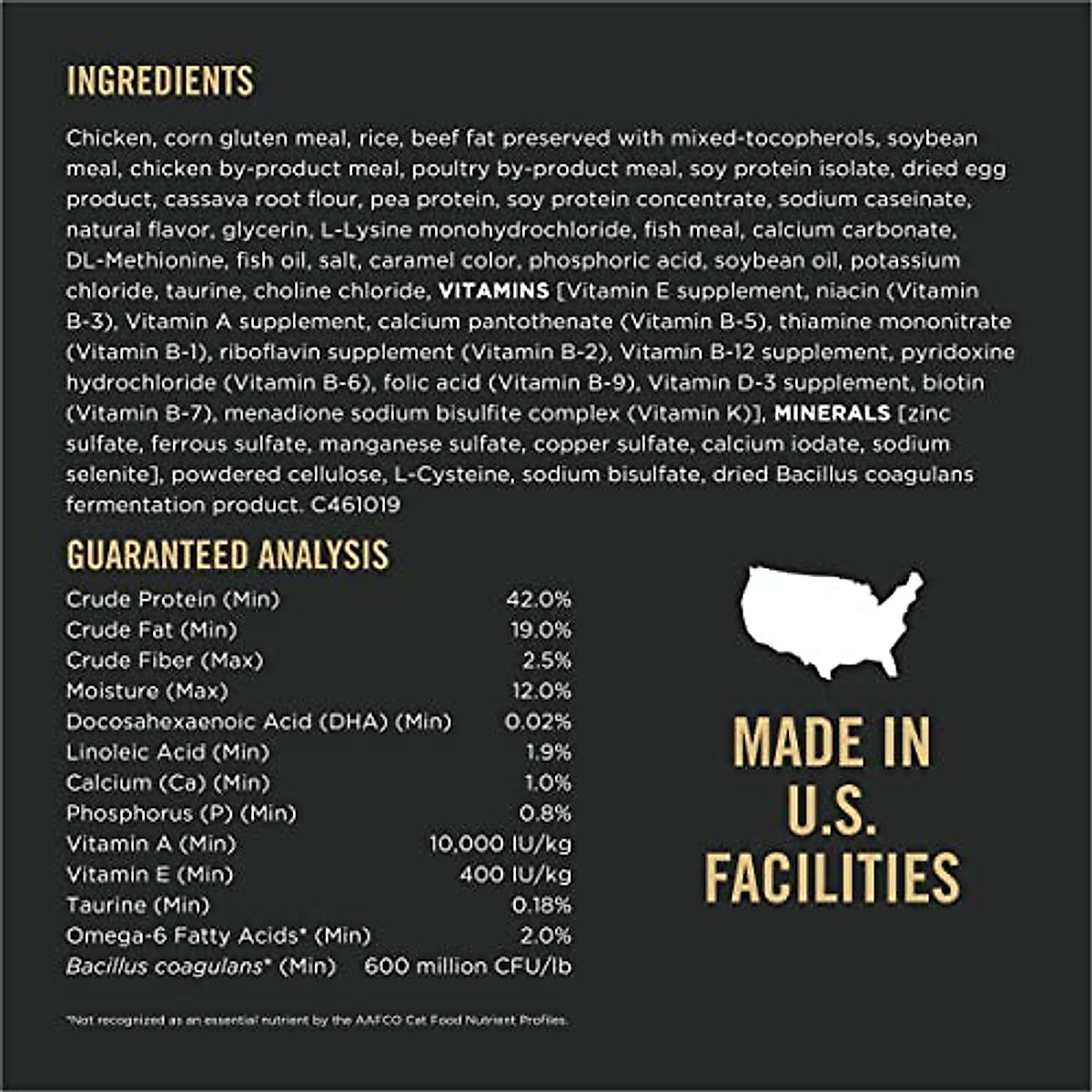 Purina Pro Plan With Probiotics, High Protein Dry Kitten Food, Shredded Blend Chicken & Rice Formula - 3 lb. Bag