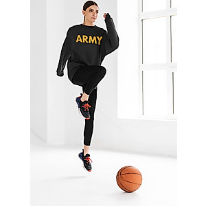 Promotion & Beyond Military Gear Army Training PT Crewneck Sweatshirt, M, H. Grey