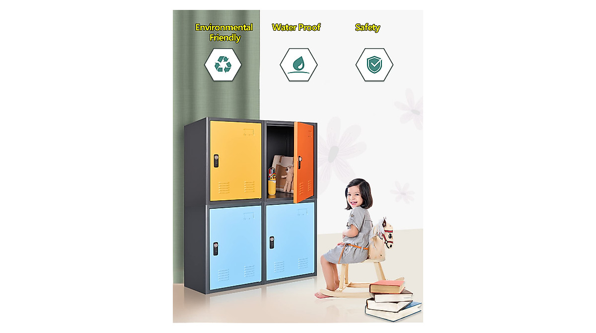 KAER Lockable Storage Cabinet - Secure & Organize