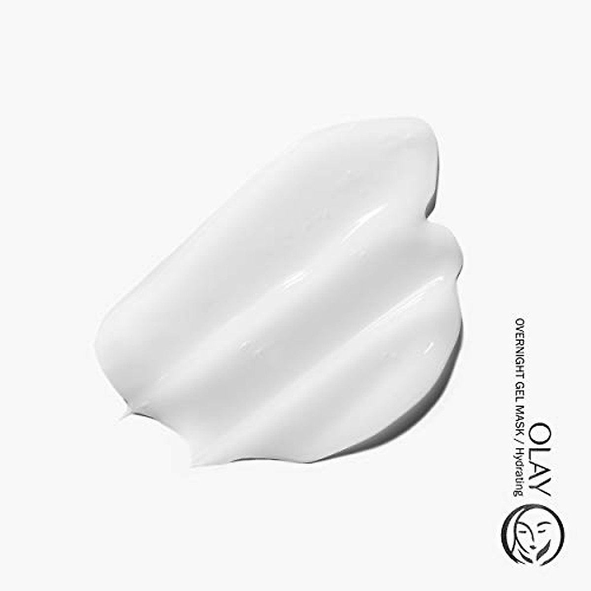 Face Mask Gel by Olay Masks, Overnight Facial Moisturizer with Vitamin E and Hyaluronic Acid for Hydrating Skin, 1.7 Fl Ounce