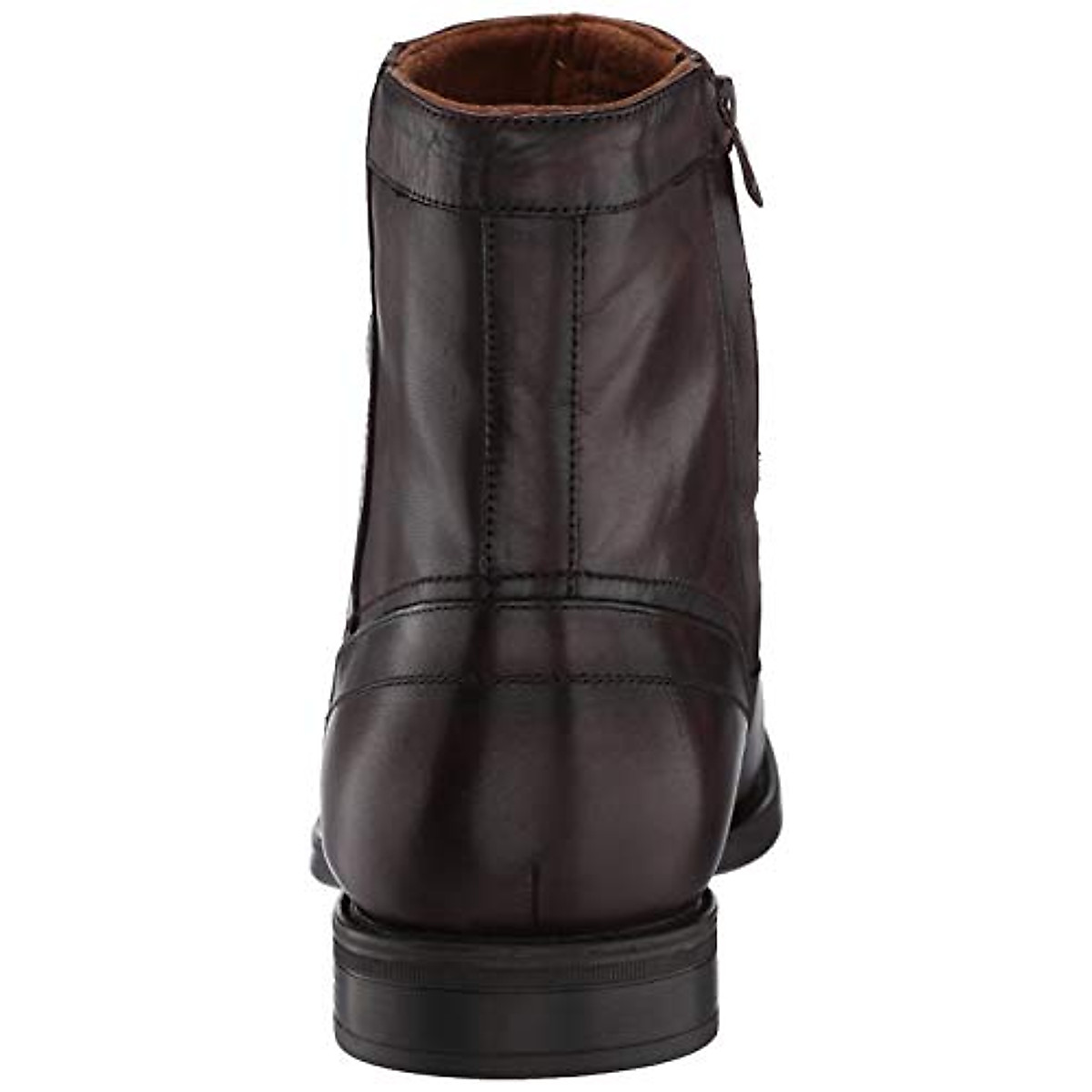 Florsheim mens Medfield Plain Toe Zip Fashion Boot, Brown, 10.5 Wide US