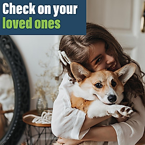 Premium Pet Thermometer for Dogs and Cats Animal Owners of Dog Puppy Cat Horse Equine Flexible Digital Rectal Temperature Dog Thermometer Probe with Vets Veterinary Hobdays Chart