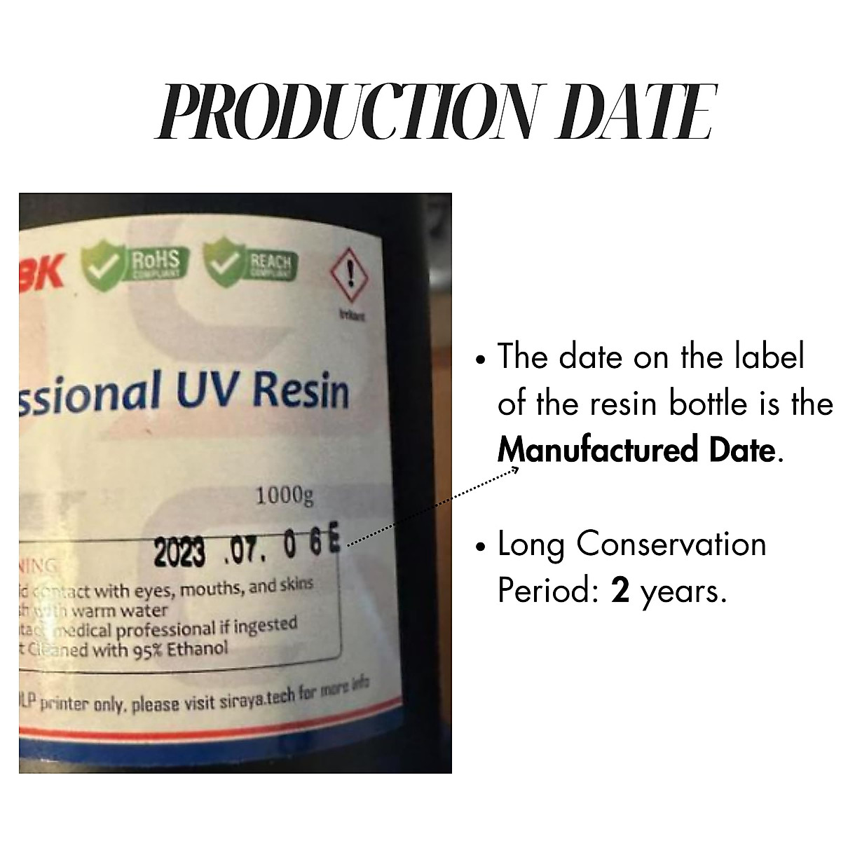 Siraya Tech Tenacious 3D Printer Flexible 405nm UV-Curing Resin with High Impact Resistance Standard Photopolymer Resin for LCD DLP 3D Printing (500g, Clear)