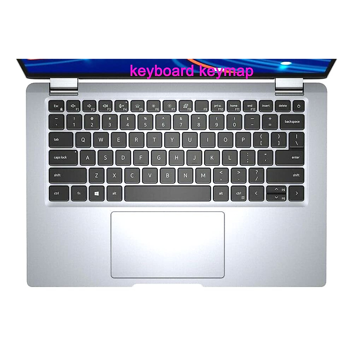 Keyboard Skin Cover Compatible for 2022 2021 Dell Latitude 5000 5320 5330 7330 13.3" Notebook, Dell Latitude 5320 Keyboard Accessories [Not fit Latitude 5420 7520 7410 7420 9520 9420 9510] (Pink)