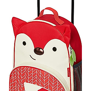 Skip Hop Kids Rolling Backpack, Zoo, Fox