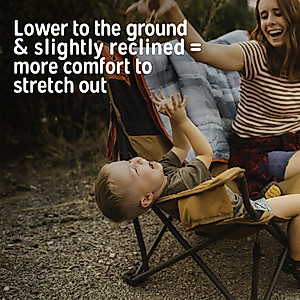 Kelty Low Loveseat, Canyon Brown/Beluga For Camping