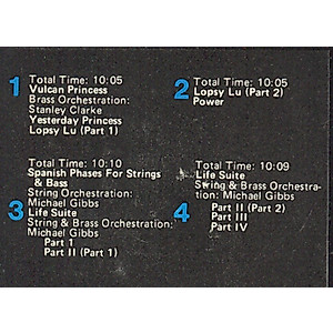 STANLEY CLARKE: Self-Titled 8 Track Tape