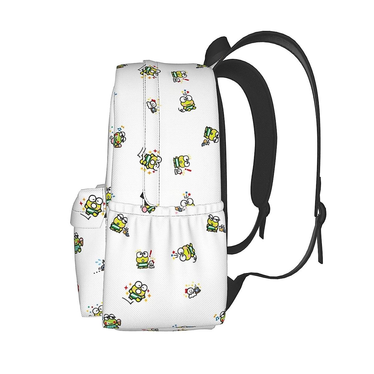 Cute Backpack for School, Funny Cartoon Lightweight Shoulders Backpacks Anime Daypack Kawaii Book Bag Novelty College Back Pack for Boys Girls Sports Travel Hiking Camping Work, 16.9 Inch Pattern-23