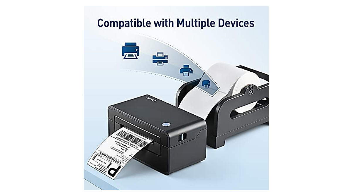 iDPRT Shipping Labels - 4×6 Thermal Direct Shipping Label, Fan-Fold ...