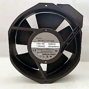 5/32W 172×150×38MM Metal high Temperature Resistant Fan
