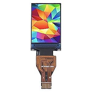 Okuyonic IPS Display Module, Small Power Consumption Quick Response Thin Bright 80x160 Resolution IPS Display Module Non Flash 4Pcs for Controller Board