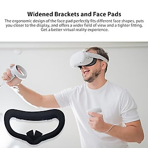 Facial Interface and Face Cushion for Meta Oculus Quest 2 Foam US