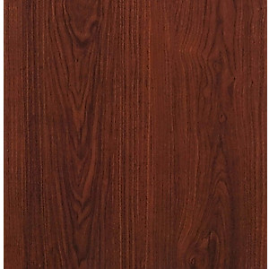 CiCiwind Red Brown Wood Peel and Stick Wallpaper Wood Grain Contact Paper Self Adhesive Film Removable Textured Wood Panel Decorative Wall Covering Faux Vinyl Cabinet Countertop 78.7”x17.7”