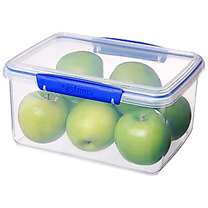 Sistema 1830 Klip It Collection Rectangle Food Storage Container, 101 Ounce