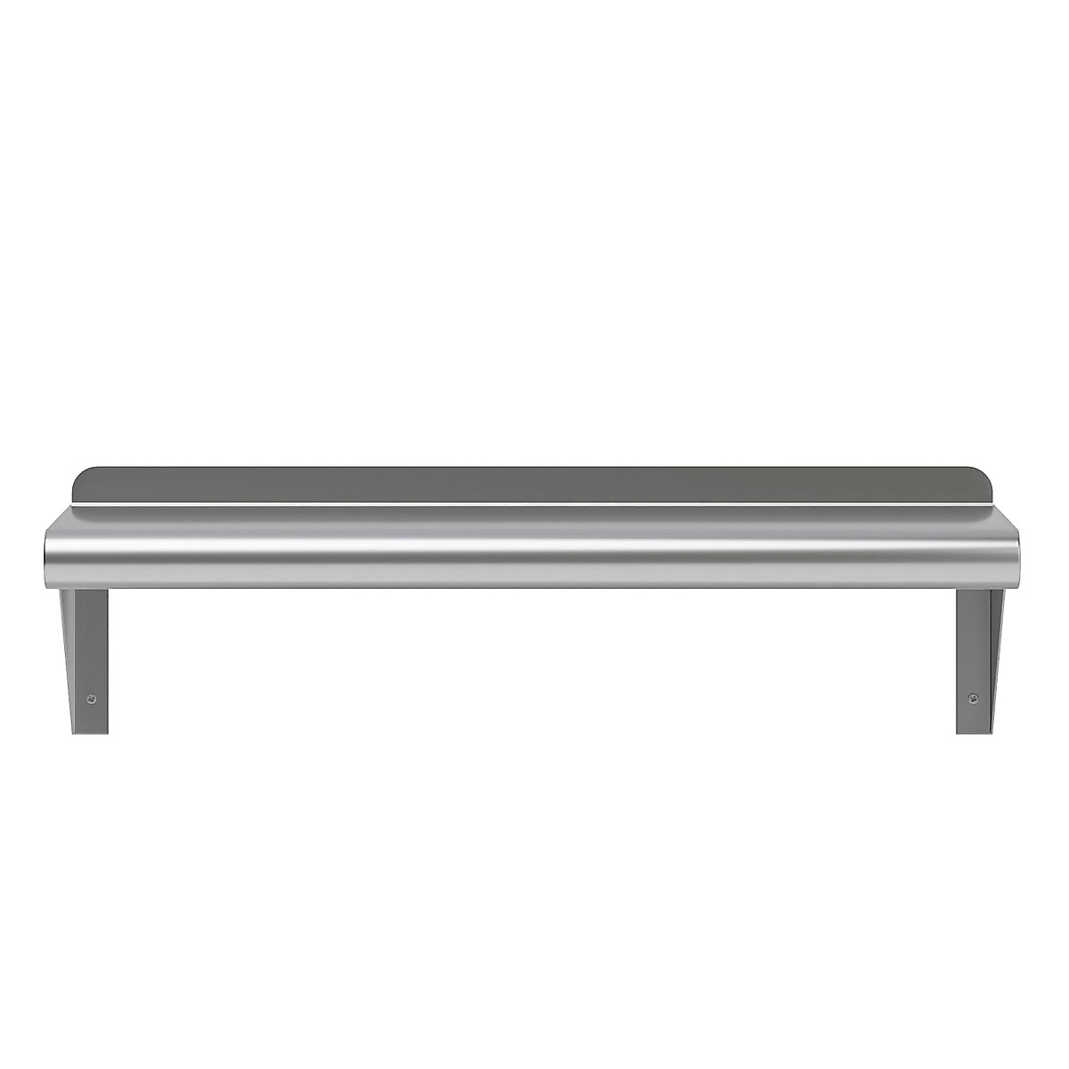AmGood 24" Long X 8" Deep Stainless Steel Wall Shelf | NSF Certified | Appliance & Equipment Metal Shelving | Kitchen, Restaurant, Garage, Laundry, Utility Room