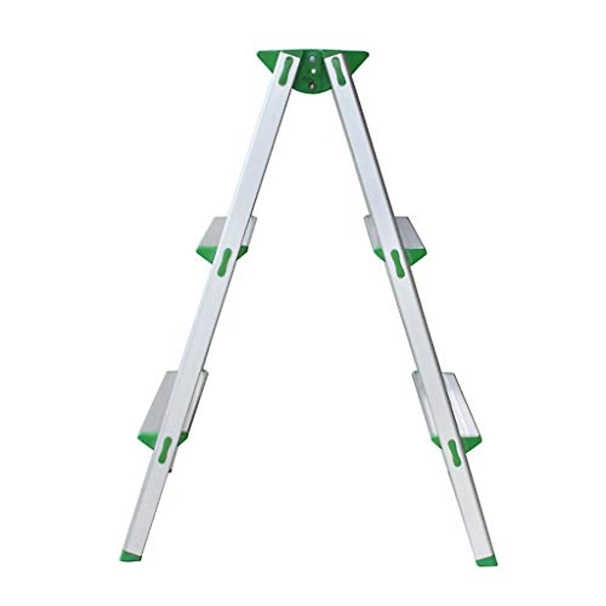 PENGJIE Folding Ladder Step Stool Ladder 3 Step Folding Aluminum Stool Heavy Duty Steel Portable Anti Slip Mat Tread Compact 120 Kg Capacity