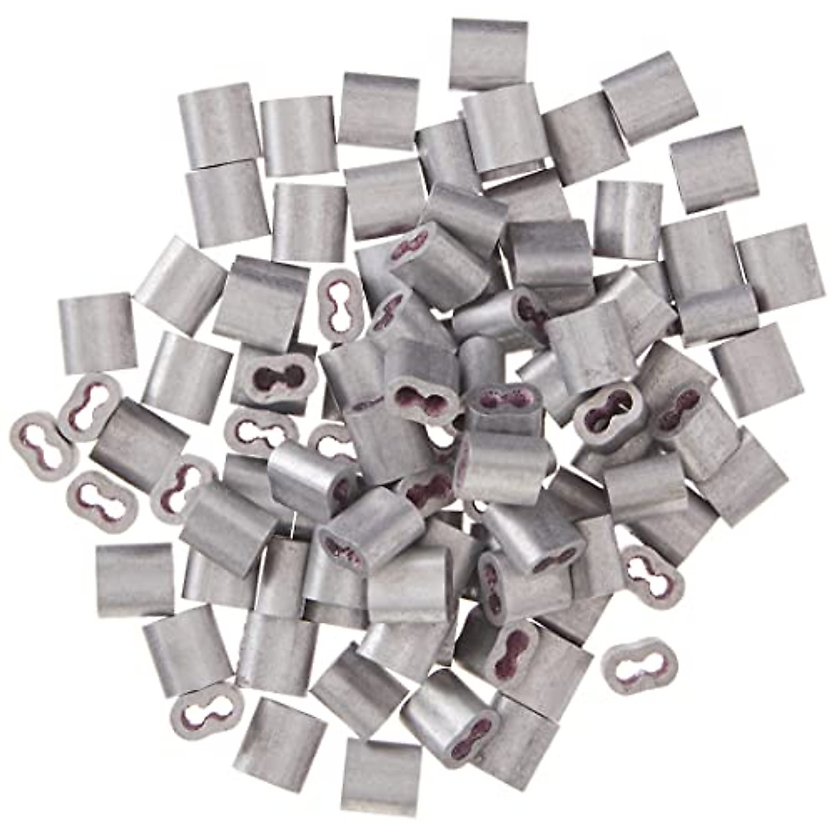 Zareba HTGCS23100 Gritted Crimping Sleeve 2-3,Silver