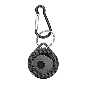 ibasenice 1pc Creative Tracer Case Anti- Loss Protector Compatible for AirTag (Black)
