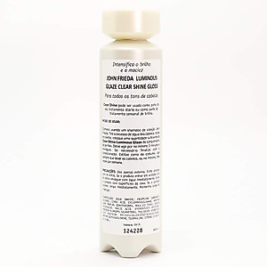 John Frieda Luminous Glaze Clear Shine Gloss, Anti-Fade, Color Enriching Gloss, Safe for Color Treated Hair, 6.5 Ounces