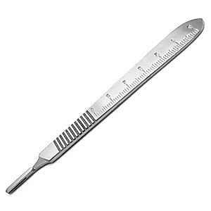 3 Pcs Scalpel Graduated Handle No. 3 Dental Surgical Instruments
