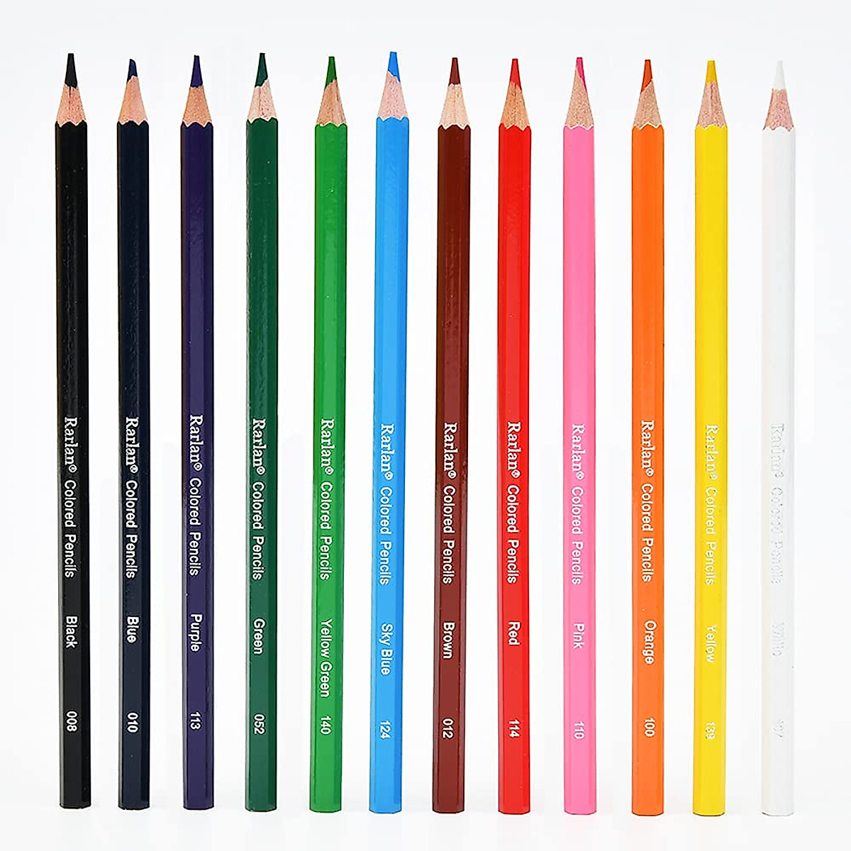 Rarlan Bulk Colored Pencils - 432 Count Assorted Colors for Kids