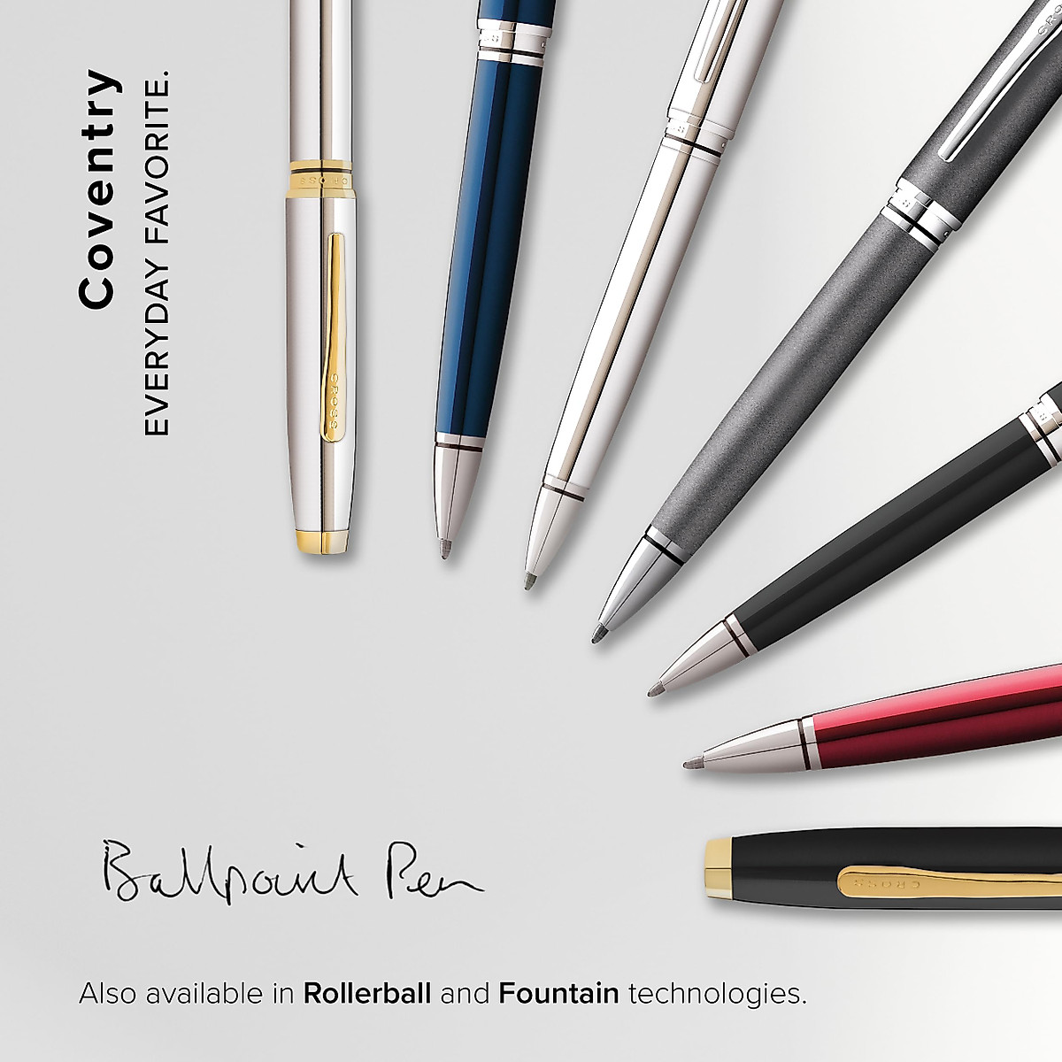 Cross Coventry Blue Lacquer Ballpoint Pen