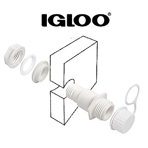 Igloo Replacement Threaded Drain Plug (2-Pack)