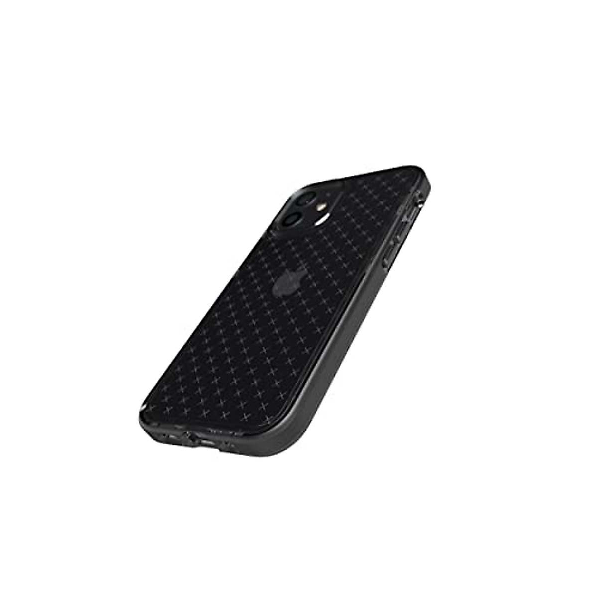 tech21 Evo Check Phone Case for Apple iPhone 12 and 12 Pro 5G with 12 ft Drop Protection, Smokey/Black