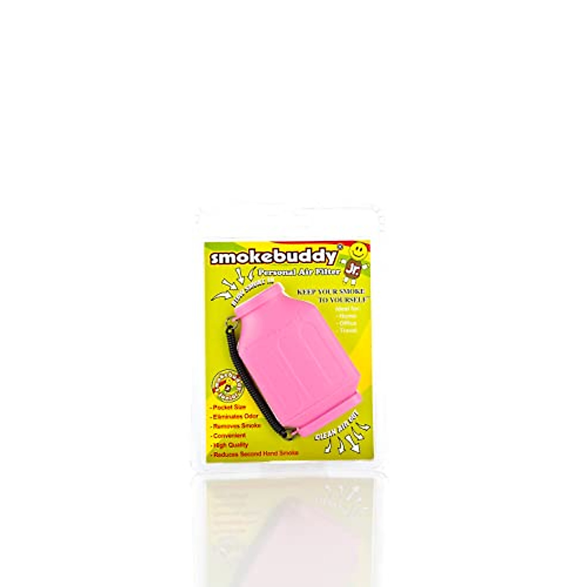 smokebuddy Junior, 1 Count (Pack of 1), Pink