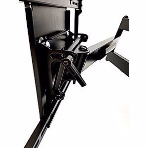 Wall Mount World - TV Wall Mounting Bracket with 40 Inch Extension 90 Degree Swivel Left and Right 15 Degrees Adjustable Tilt fits LG 60UK6090 60" TV VESA 300x300mm Compatible TVs