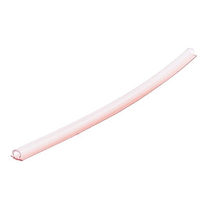 CRL Translucent Vinyl Bulb Seal with Pre-Applied Tape for 5/32" Gap - 95 in Long