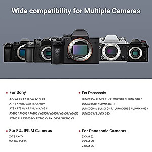 SmallRig Rosette Side Handle with Record Start / Stop Remote Trigger for Sony Cameras , for Panasonic Cameras , for Fujifilm Cameras ,for Z CAM Cameras 3324