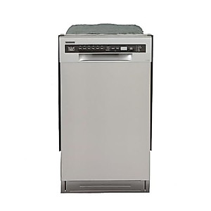 Kucht K7740D Professional 18" Front Control Dishwasher, Stainless Steel