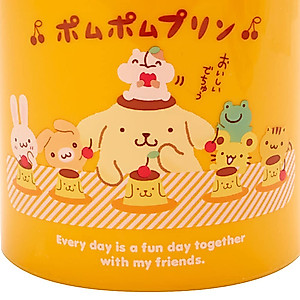 Sanrio 124362 Pompompurin Canister (Team Pudding)
