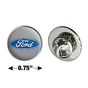 Ford Motor Company Blue Oval Logo Metal 0.75" Lapel Hat Pin Tie Tack Pinback