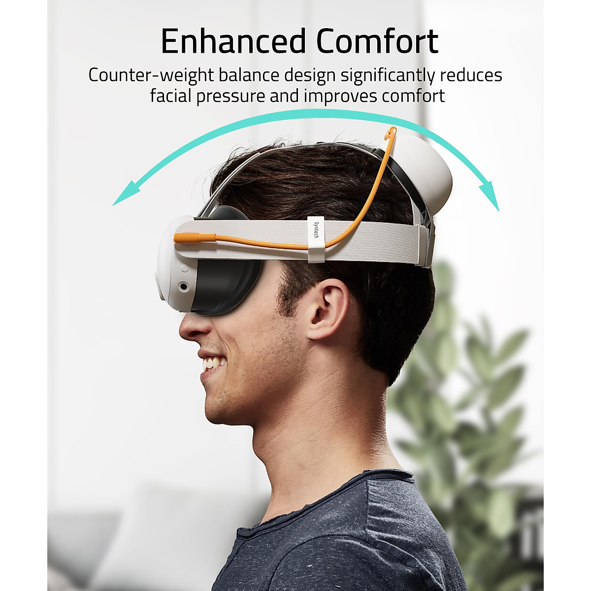 Syntech 10,000mAh VR Battery Pack with Link Cable 16 FT Compatible with Meta/Oculus Quest 3